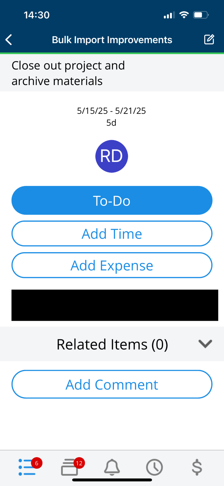 Mobile App Task Updating – Project Insight Help Center