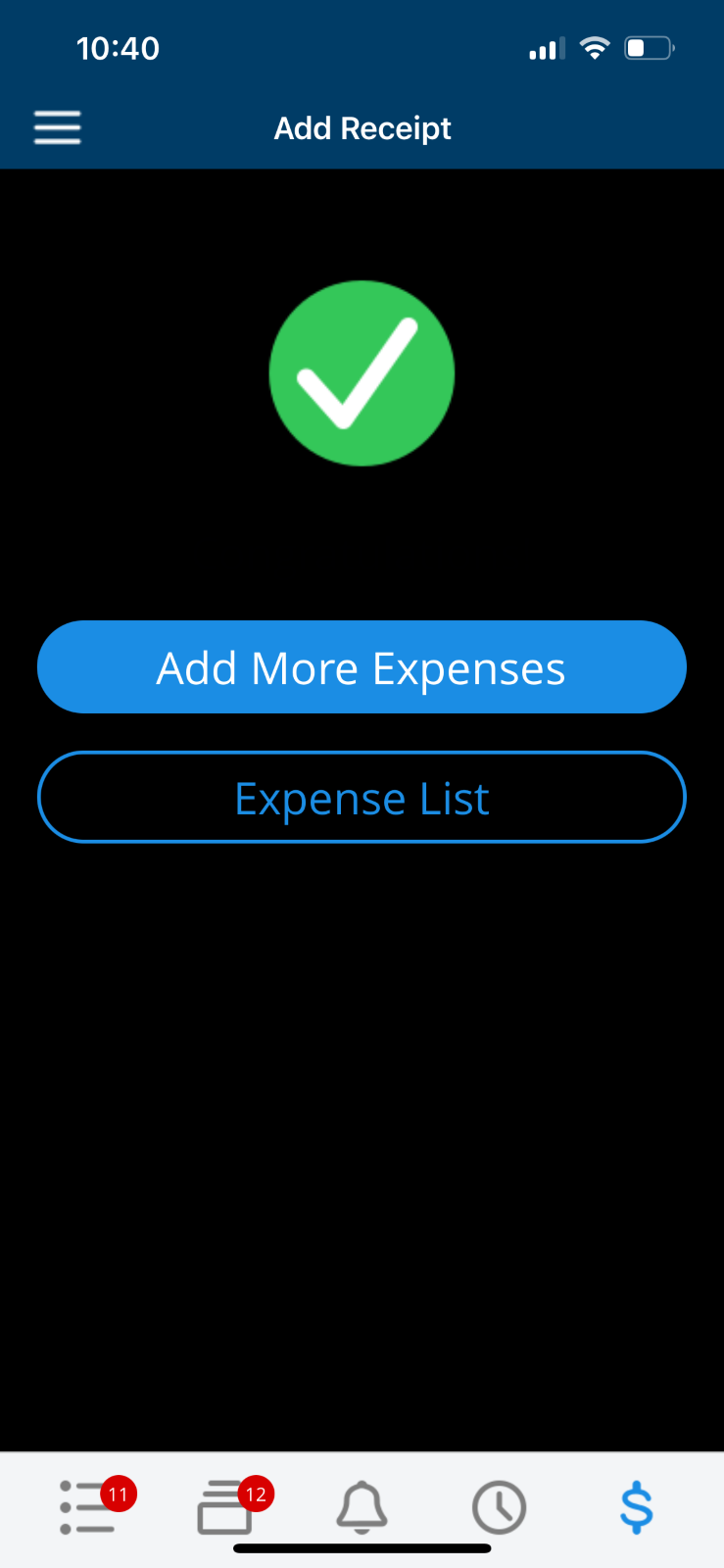 Mobile App Expense Entry – Project Insight Help Center