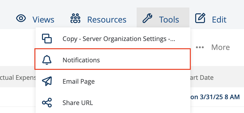 Setting your own Notifications – Project Insight Help Center