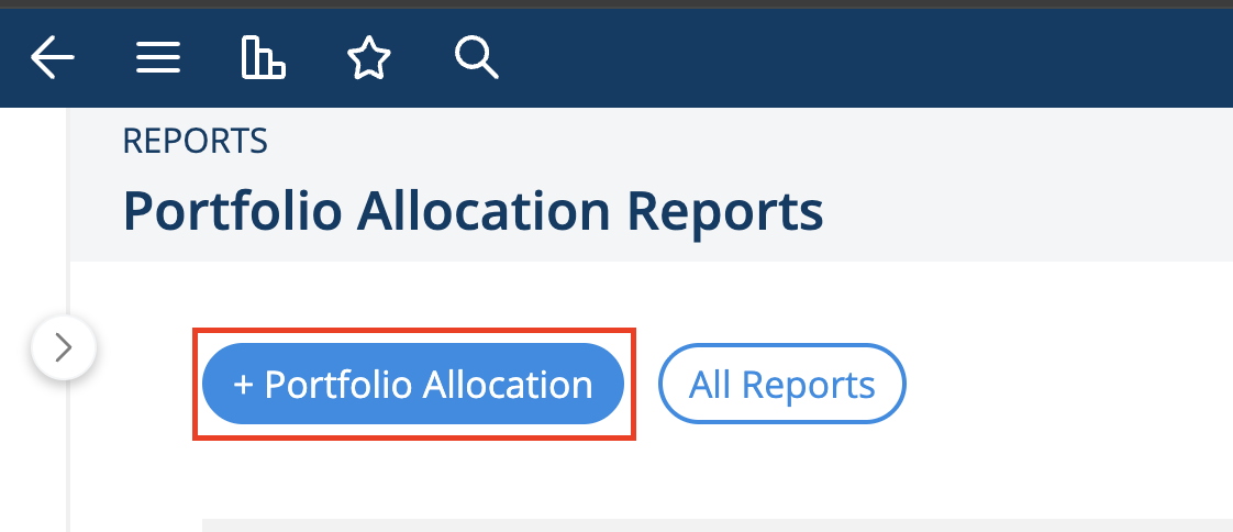 Budget: Portfolio Allocation Report – Project Insight Help Center