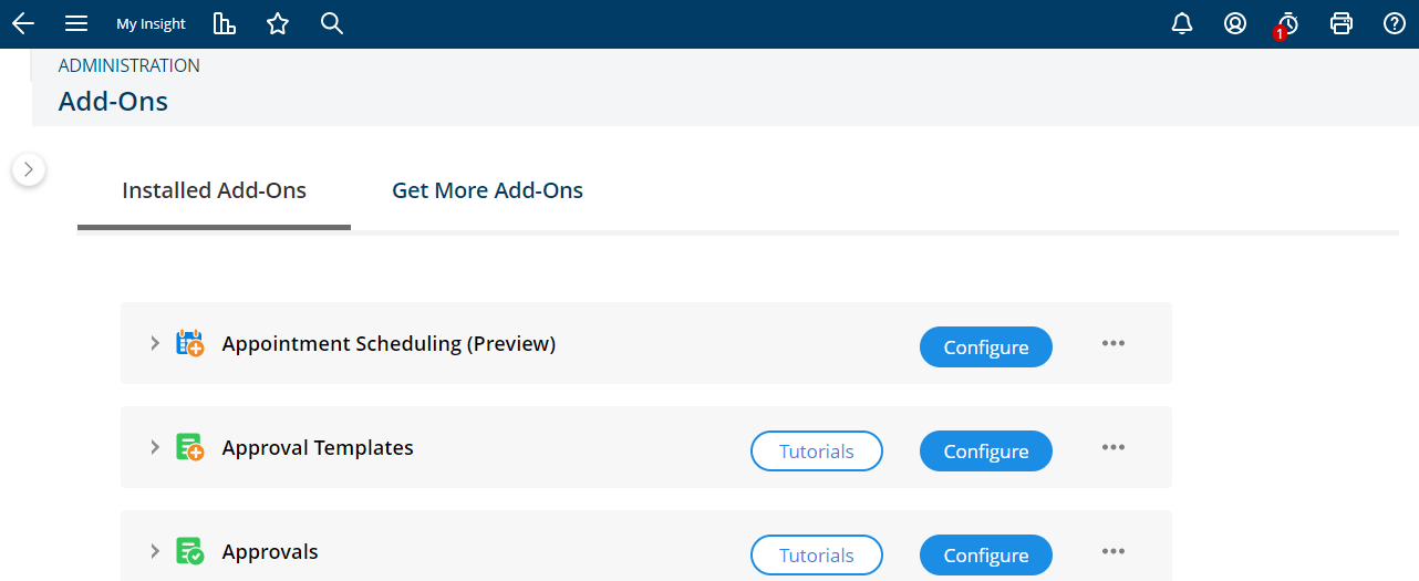 Add-Ons – Project Insight Help Center
